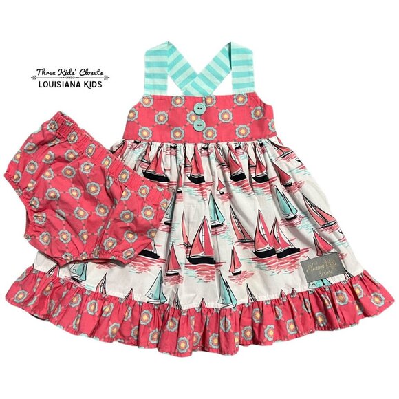 Eleanor Rose | Dresses | Eleanor Rose 8m Sail Away Daphne Dress 12m ...